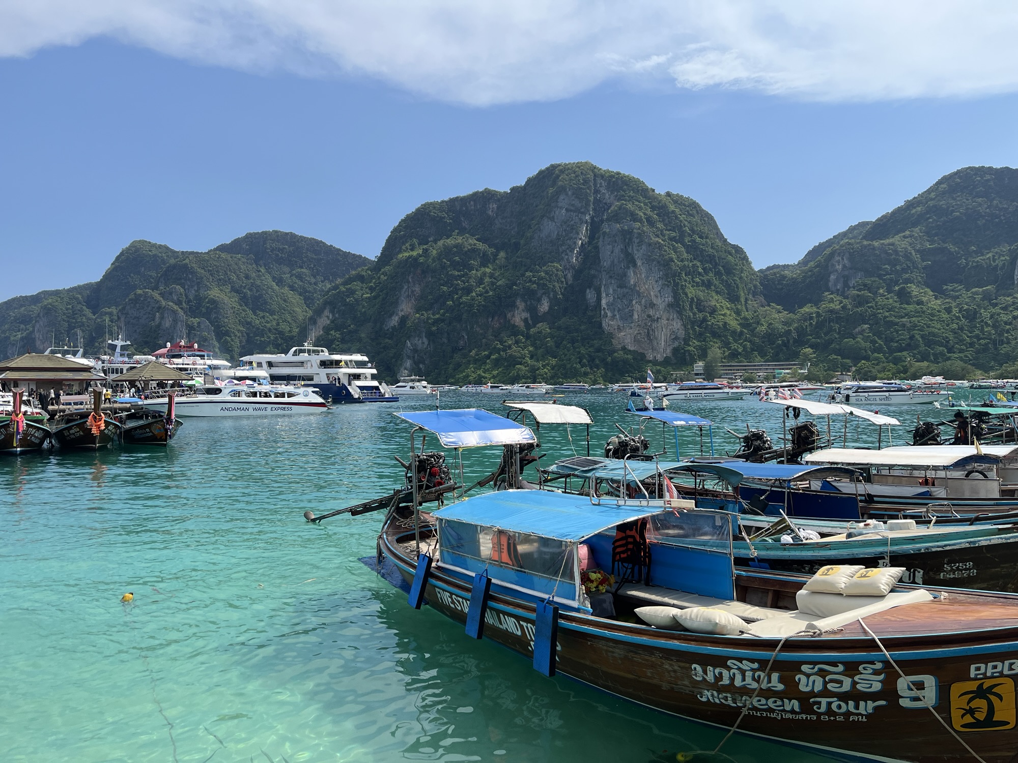 DAILY PHOTO: Turquoise Waters of Koh Phi Phi | Tiger Riding for Beginners